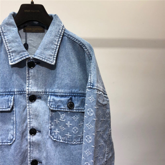 Lv Blue Cloud Jacket With | semashow.com