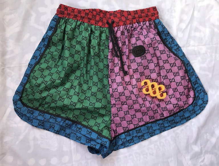 Gucci Multicolor Set Jacket and Shorts – billionairemart