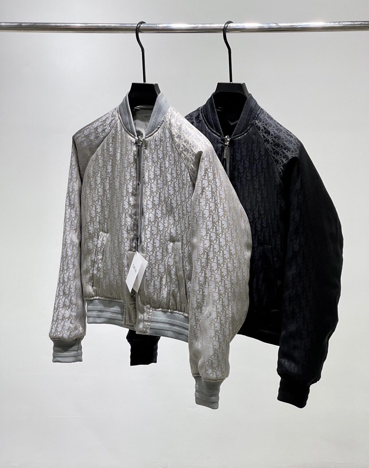 DIOR OBLIQUE REVERSIBLE BOMBER JACKET – billionairemart